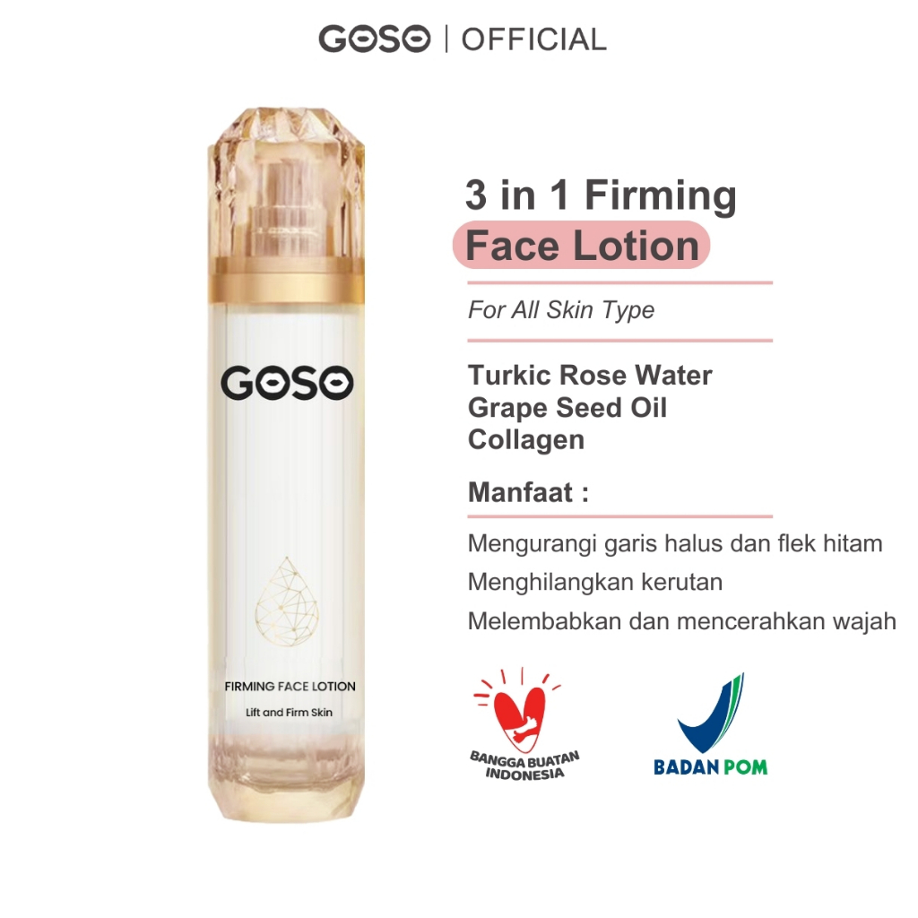 Jual GOSO FACE LOTION Lotion wajah Pelembab Wajah Penuaan Dini ...