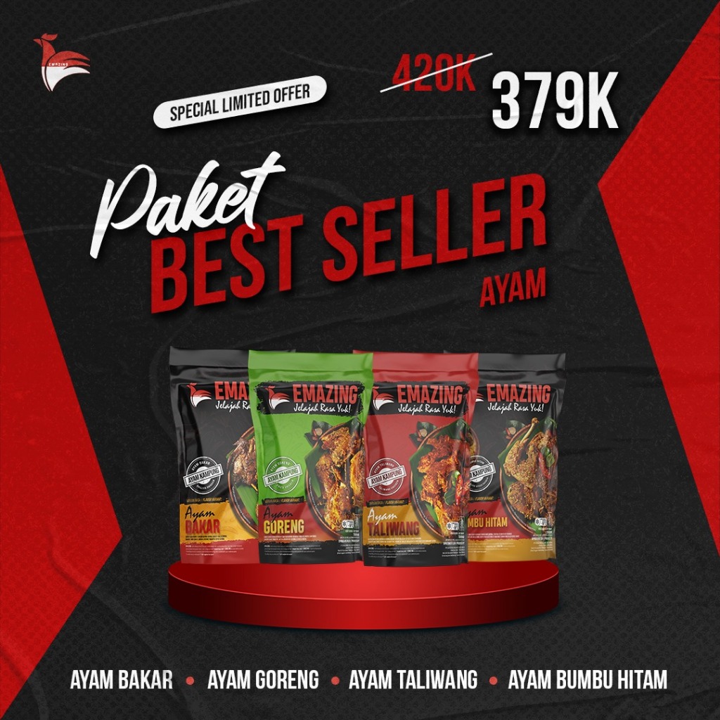 Jual PAKET BEST SELLER AYAM FROZEN FOOD EMAZING | Shopee Indonesia