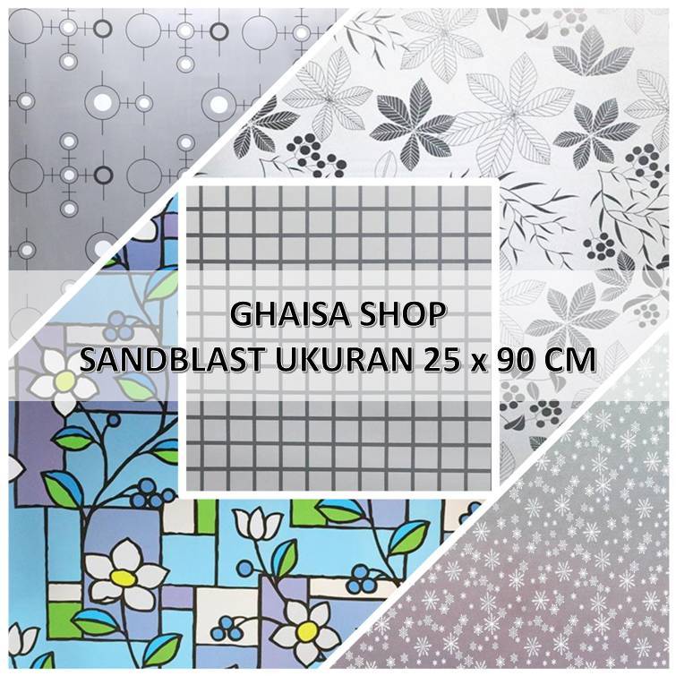 Jual Sticker Sunblast | Glass Sticker | Kaca Film Lebar Ukuran 25 x ...