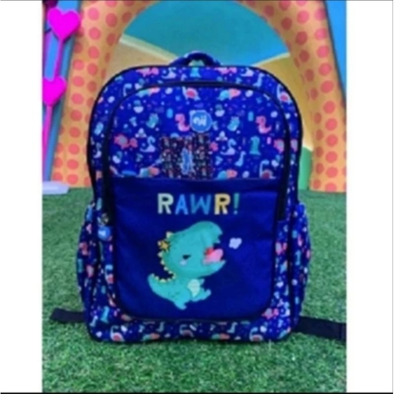 Jual YENYEN_ATK Wiggle Hello Dino BackPack Rawr / Tas Ransel Anak | Shopee Indonesia