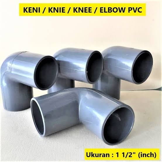 Jual 100% MASPION Keni 11/2 1,5 1.5 inch AW Knee elbow L kenie sok pvc ...