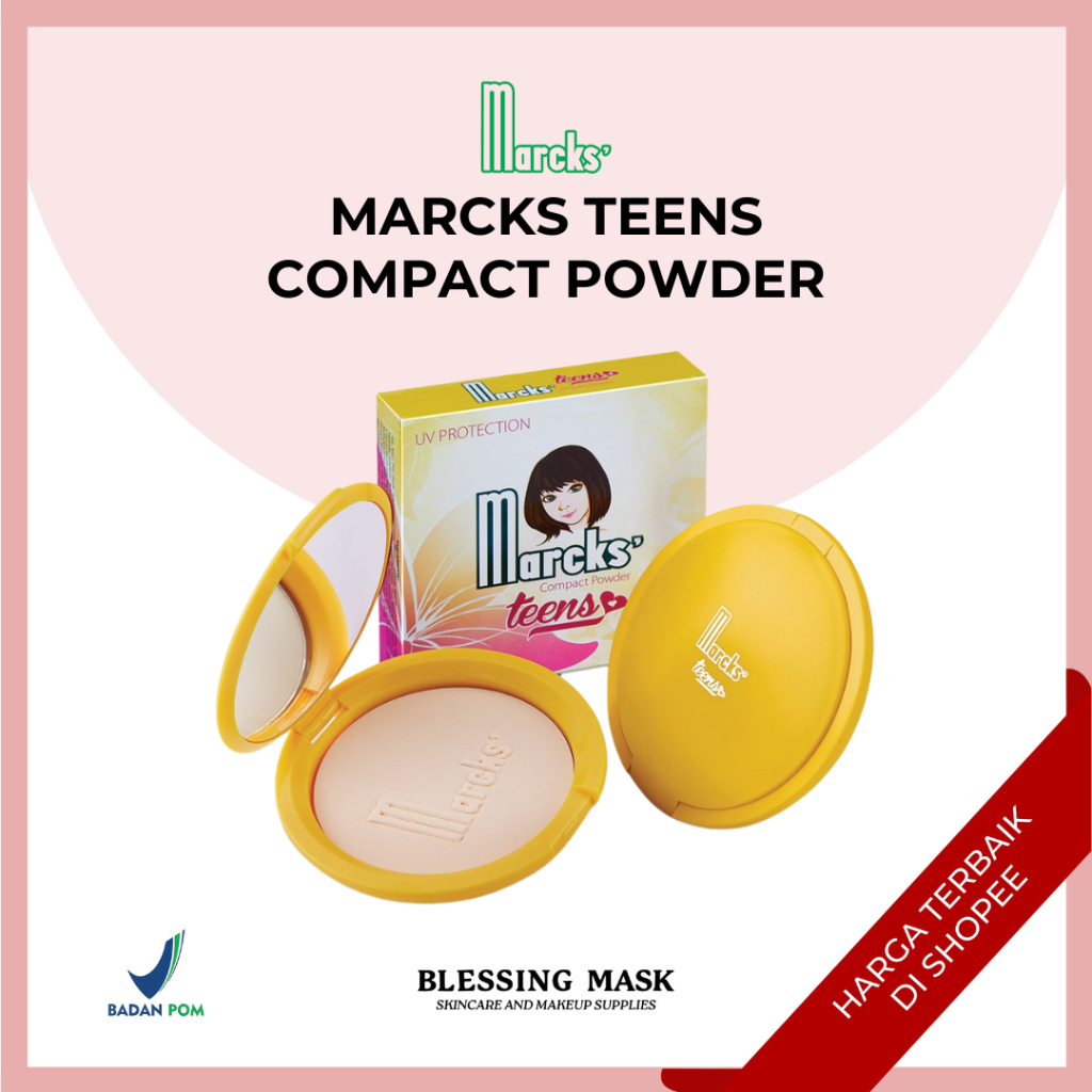 Jual MARCK'S Marcks Teens Compact Powder 12g - Bedak Padat MARCKS ...