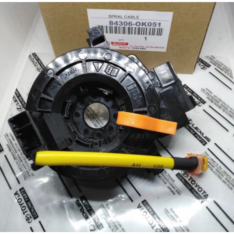 Jual 84306-OK051 Kabel Spiral Kabel Klakson Toyota Innova Type V&G 2003 ...