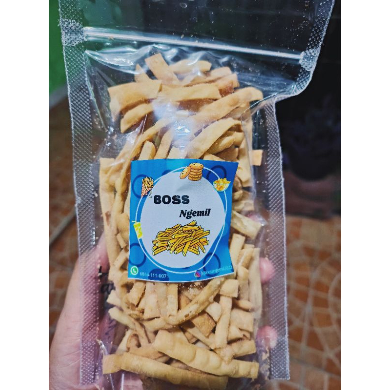 Jual Snack stik bawang gurih asli VIRAL aneka rasa Boss Ngemil | Shopee ...