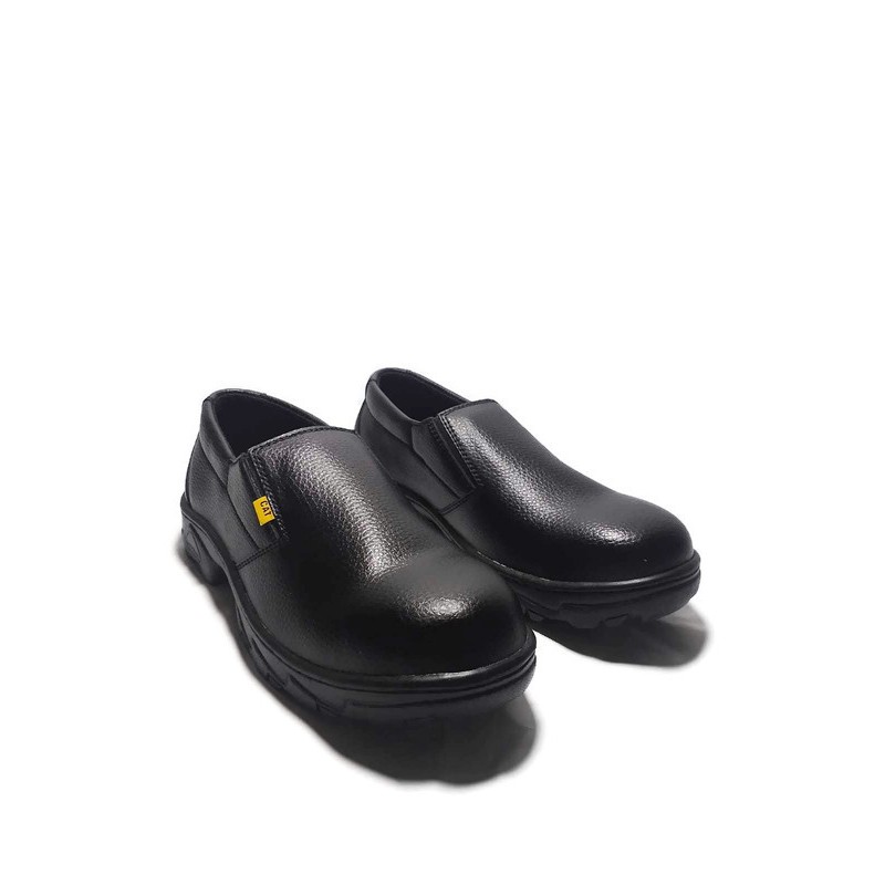 Jual Safety Boot Sepatu Sefty Slip On Septi Pria Ujung besi Septy Slop ...