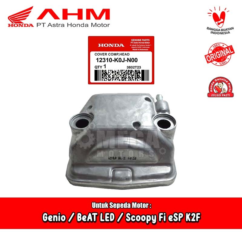 Jual Cover Cylinder Head Tutup Deksel Honda Genio BeAT LED Scoopy Fi ...