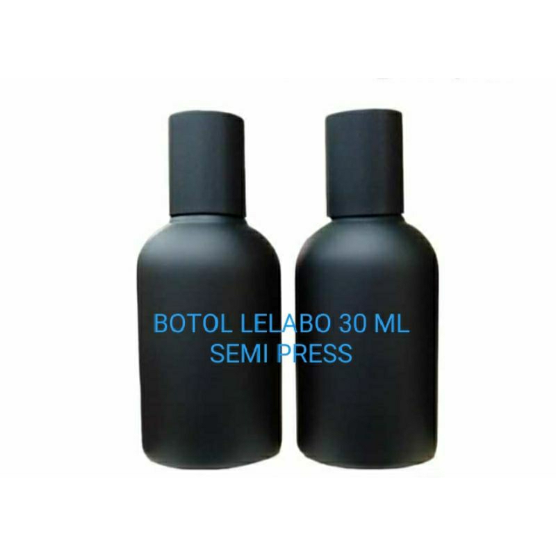 Jual Botol lelabo 30 ml Full coloring hitam Doff perlusin type semi ...