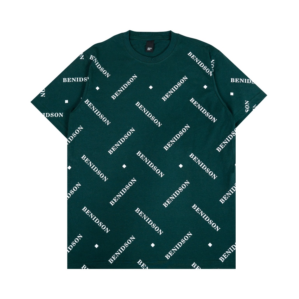 Jual BENIDSON Regular Tshirt Kaos Green Gather | Shopee Indonesia