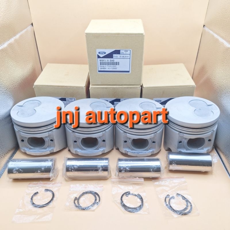 Jual Piston Assy STD Set 4pc Ford Ranger 2.9 2900cc Original | Shopee ...