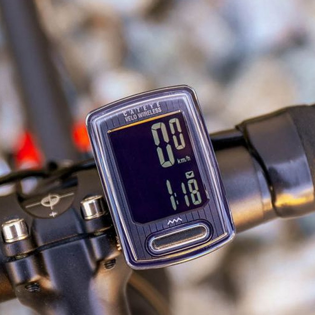 Jual Cyclo Computer Sepeda Speedometer Cat Eye CC-VT230W Velo Wireless ...