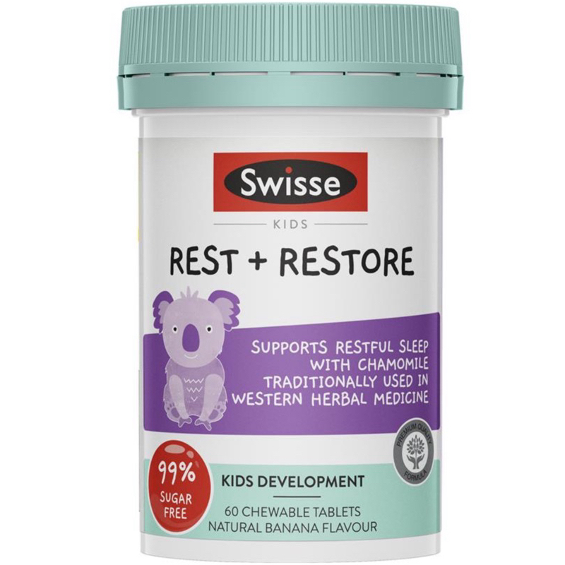 Jual Swisse Kids Rest & Restore 60 Tablets | Shopee Indonesia