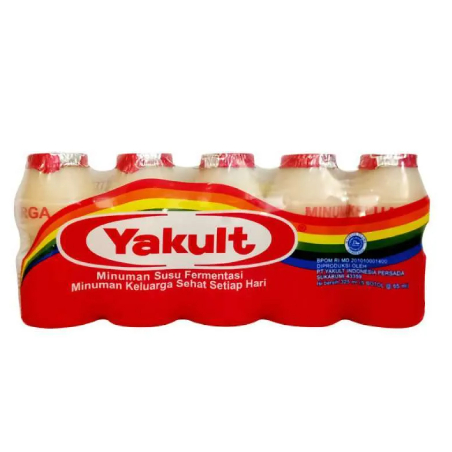 Jual Yakult 1 Pack isi 5 Botol Minuman Probiotik Susu Fermentasi Yogurt ...