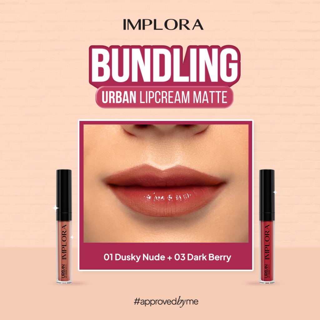 Jual Paket Ombre Implora Urban Matte Lip Cream | Shopee Indonesia