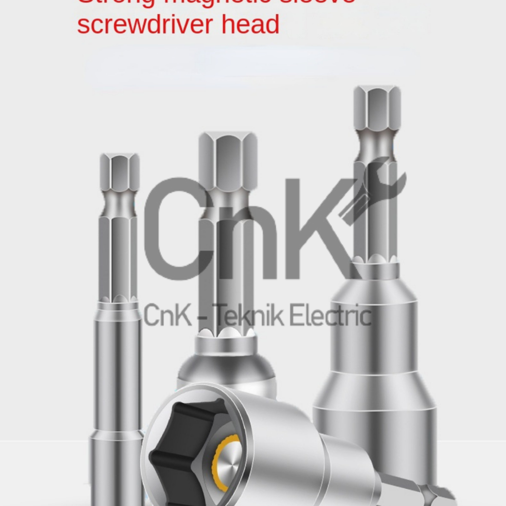 Jual MATA SOCKET HEX 1/4" ROOF PIN MAGNETIC 8 - 13 MM BOR PASANG BAUT ...