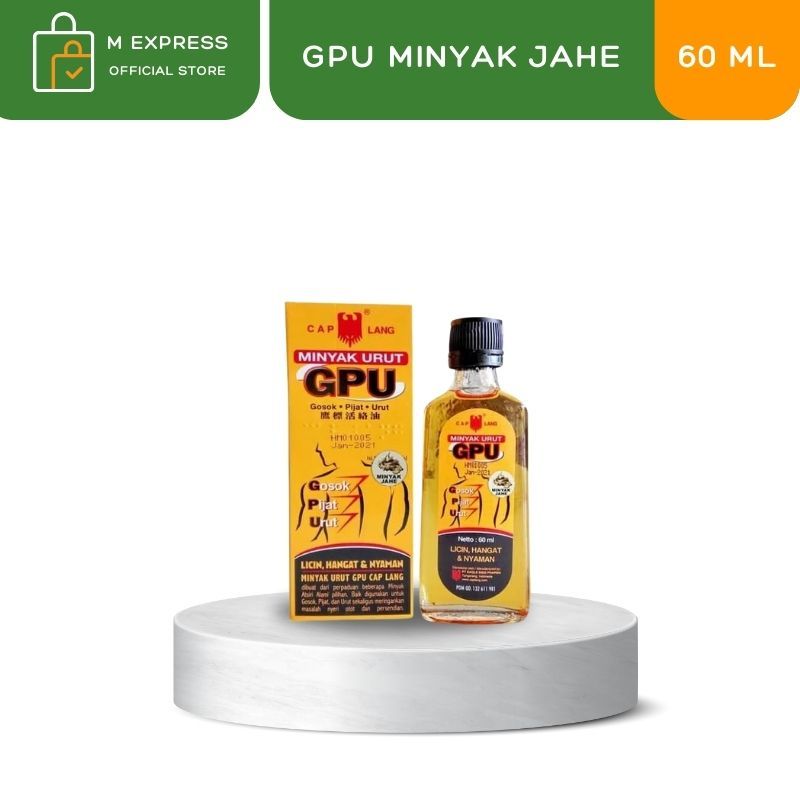 Jual [M EXPRESS] GPU Minyak Jahe Gosok Pijat Urut Meredakan Nyeri Pegal ...