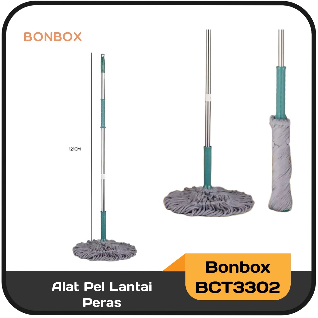 Jual Alat Pel Lantai Putar dan Dorong Bonbox BCT3302 | Shopee Indonesia