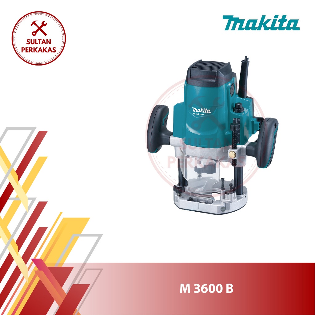 Jual Makita M3600B Mesin Profil Kayu Router 12mm M 3600 B Trimmer M3600 ...