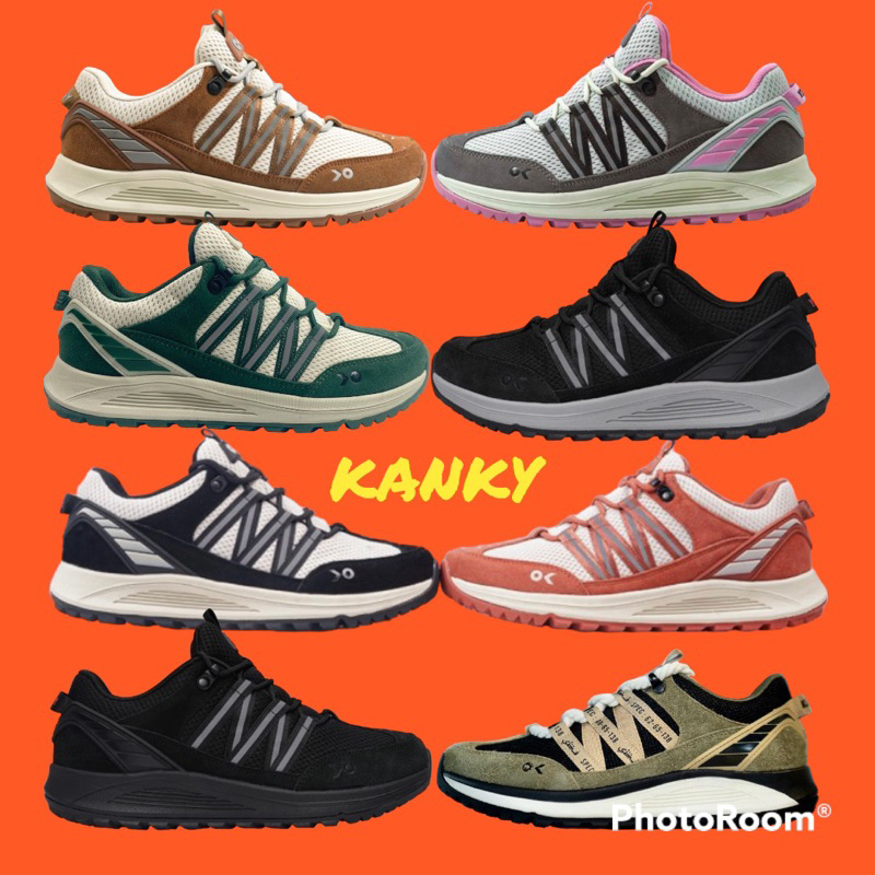 Jual [ORIGINAL] SEPATU KANKY STORY KITADAKE BLACK FOREST / CREAMY GREEN ...