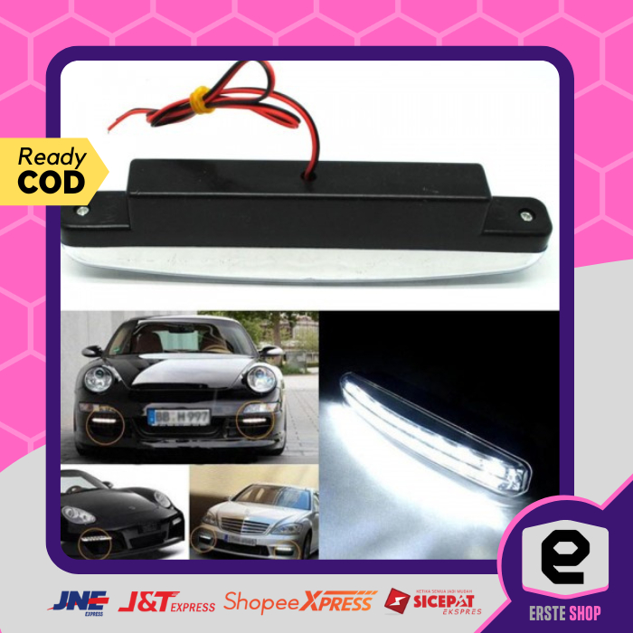 Jual Lampu Fog Mobil Fog Lamp Light Mobil Embun Daytime LED 6000K 12V ...