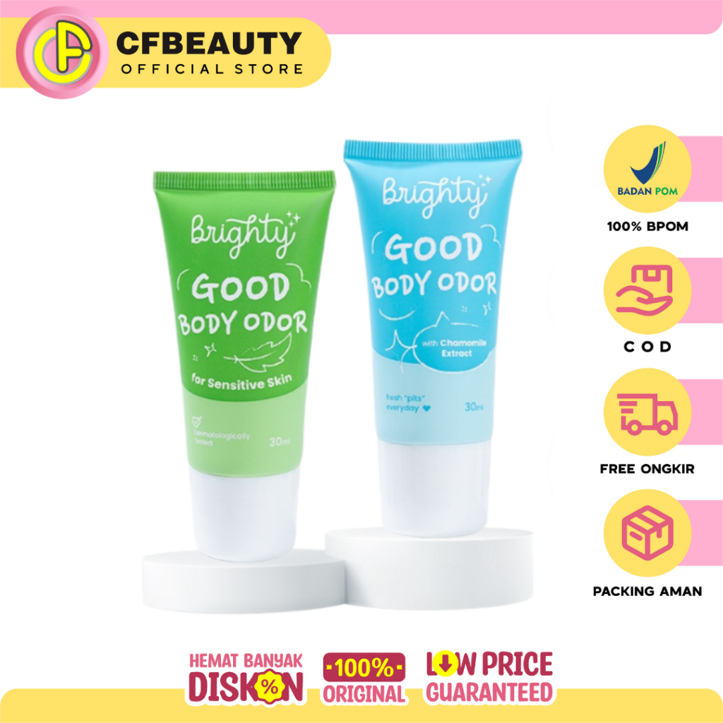 Jual Brighty Good Body Odor X Good Body Odor For Sensitive Skin / Brighty Good Body Odor ...