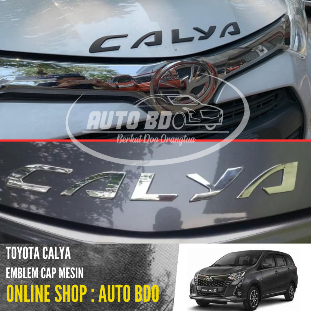 Jual Emblem Cap Mesin Calya Logo Kap Mesin | Shopee Indonesia