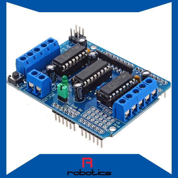 Jual L293 L293D Motor Driver Shield Arduino Mega Uno Nano | Shopee Indonesia