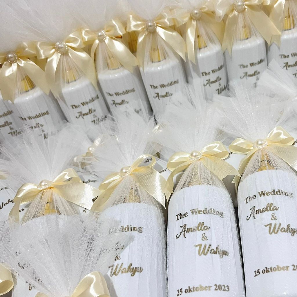 Jual Souvenir pernikahan wedding BOTOL ISI ULANG TILE aesthetic ulang ...