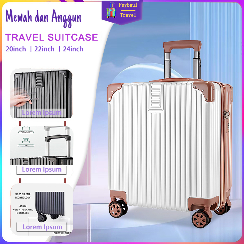 Jual FEYBAUL A916 18 inch Koper A916-Beauty Case koper bagasi maskapai ...