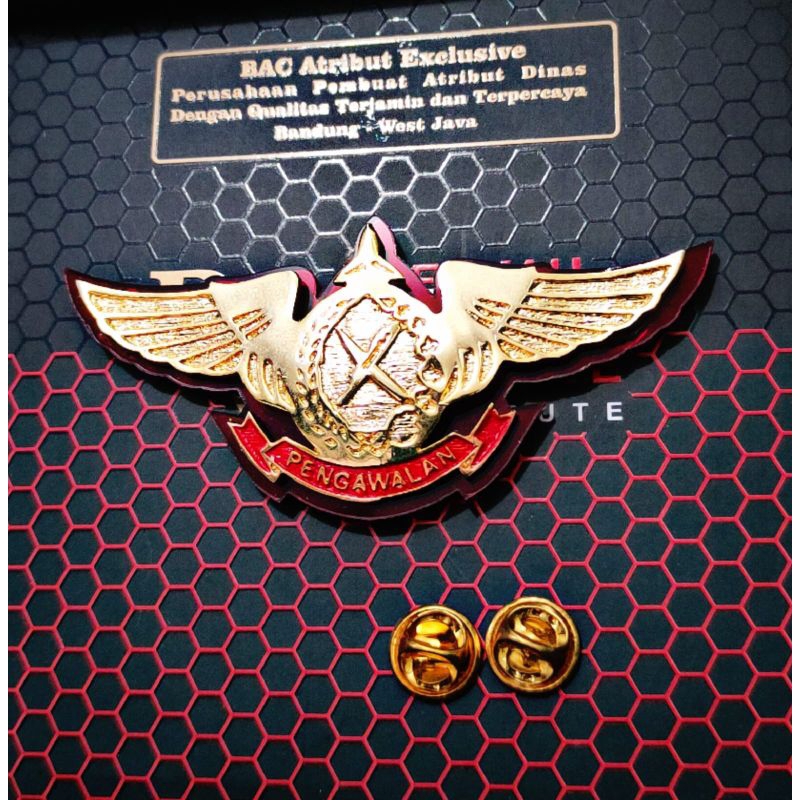 Jual wing brivet KEJAKSAAN Pengawalan kualitas Premium | Shopee Indonesia
