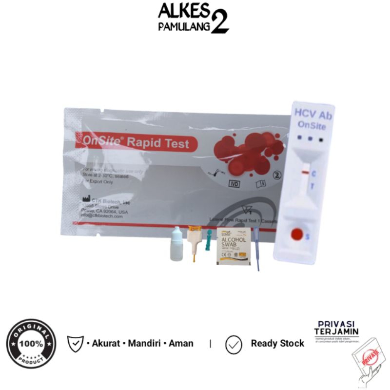 Jual Alat Uji HEPATITIS C - HCV Test Kit | Shopee Indonesia