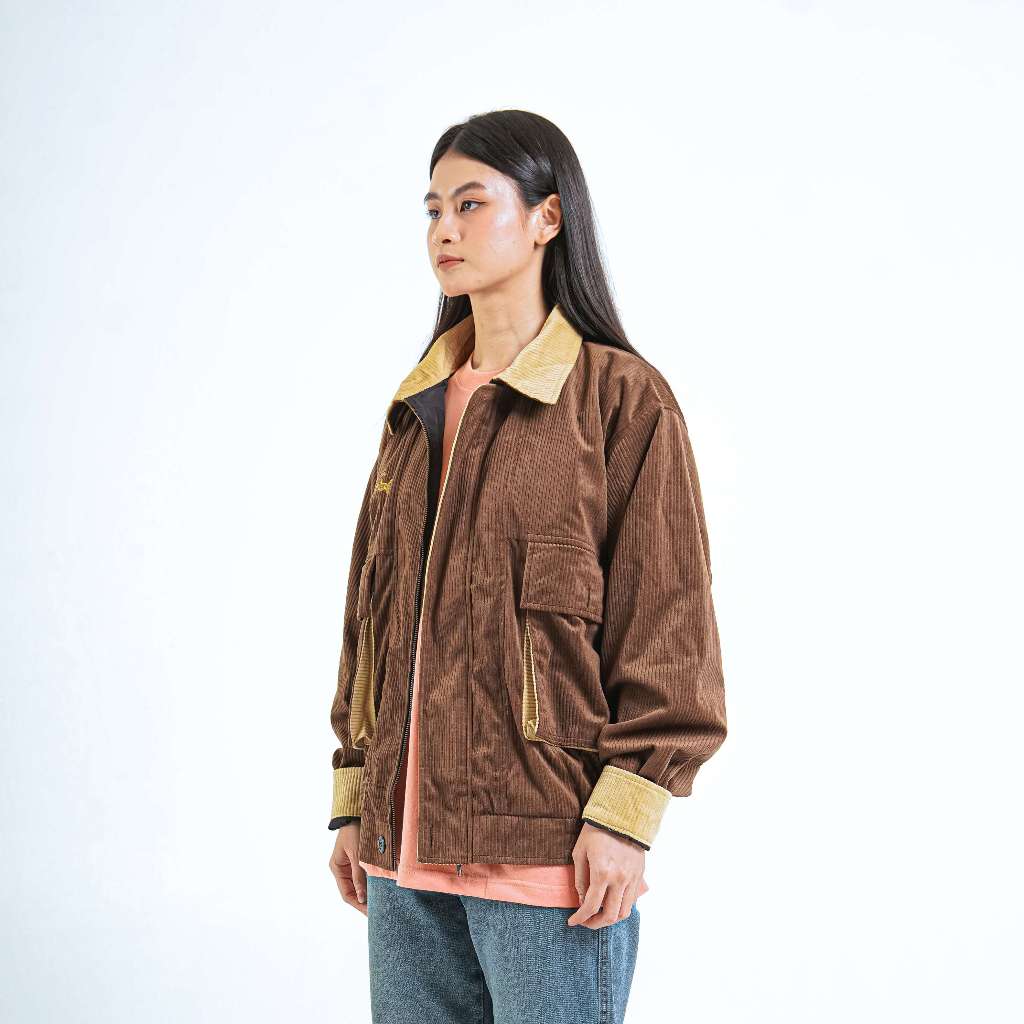 Jual CLUB of 1986 Fujitora Corduroy Oversize Vintage Riding Jacket ...