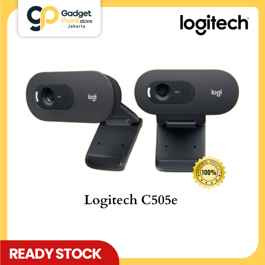 Jual Webcam Logitech C505e HD Widescreen 720p | Garansi Resmi 3 Tahun ...