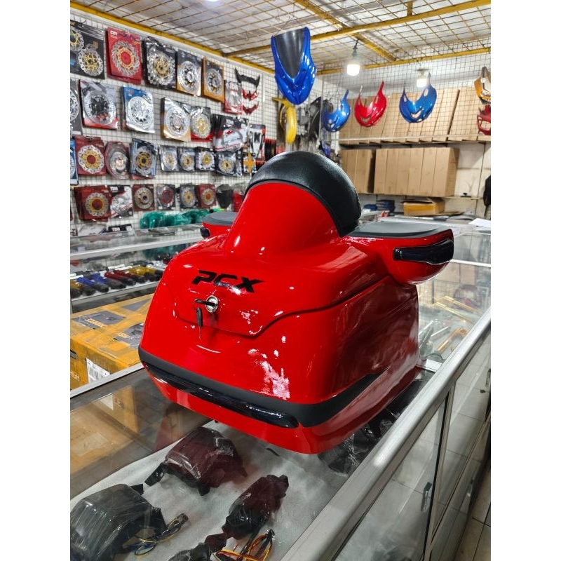 Jual Box Belakang Top box PCX 150 lokal - Topbox pcx 160 2021 PNP ...