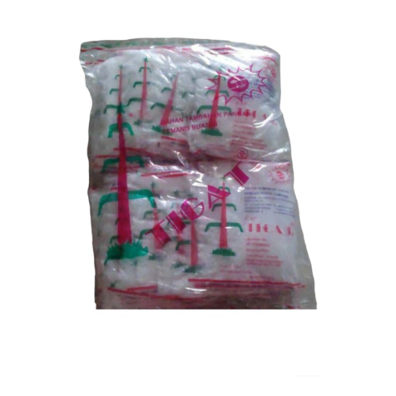 Jual sodium cap tiga tebu pemanis makanan 1 pak isi 20 sachet | Shopee ...