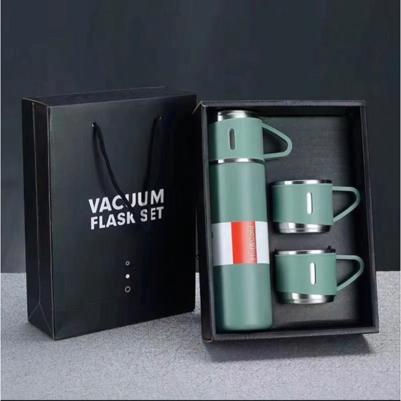 Jual HazelbabyShop-Termos Sultan Vakum Vacuum Flask Set Premium 500ml ...