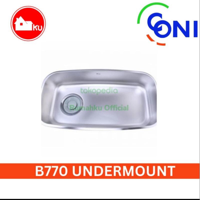 Jual SINK CONI CICO B770 UNDERMOUNT | Shopee Indonesia