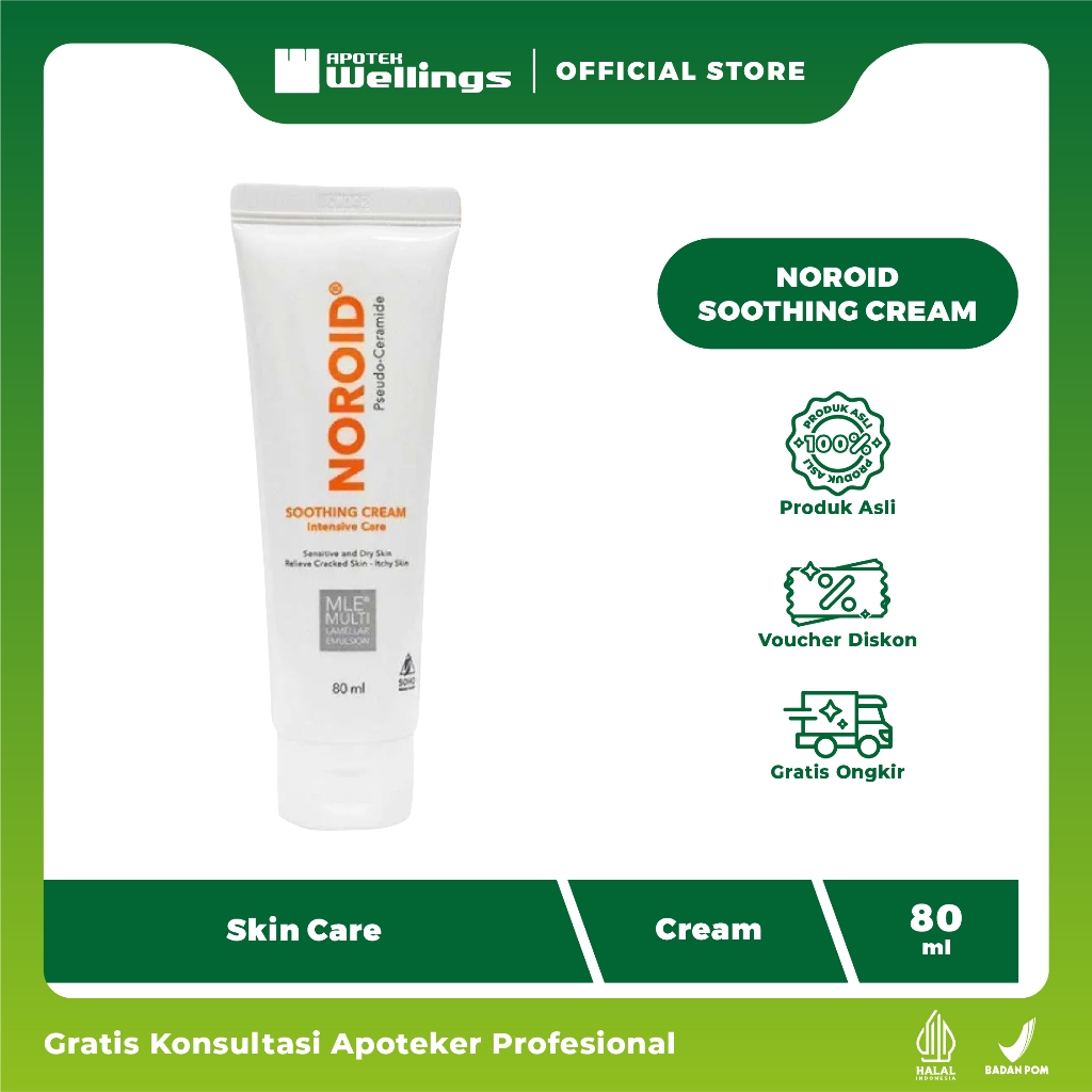 Jual NOROID SOOTHING CREAM - 80 ML | Shopee Indonesia