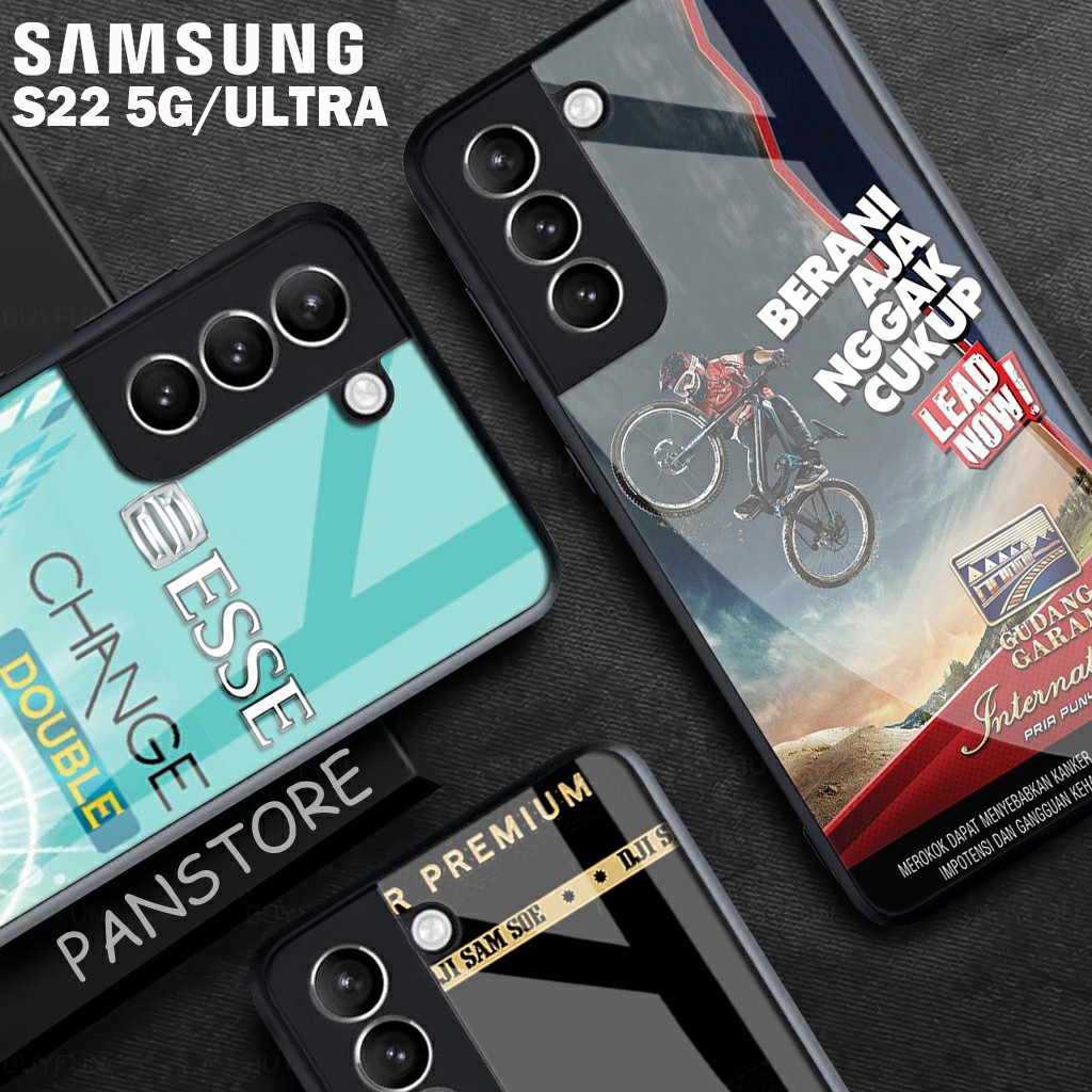 Jual Softcase Glass Kaca Samsung S22 / S22 ULTRA / SS23 /S23 FE / S23 ...