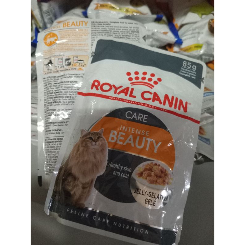 Jual Royal Canin Pouch Intense Beauty 85 Gram Best Before 2025 | Shopee ...