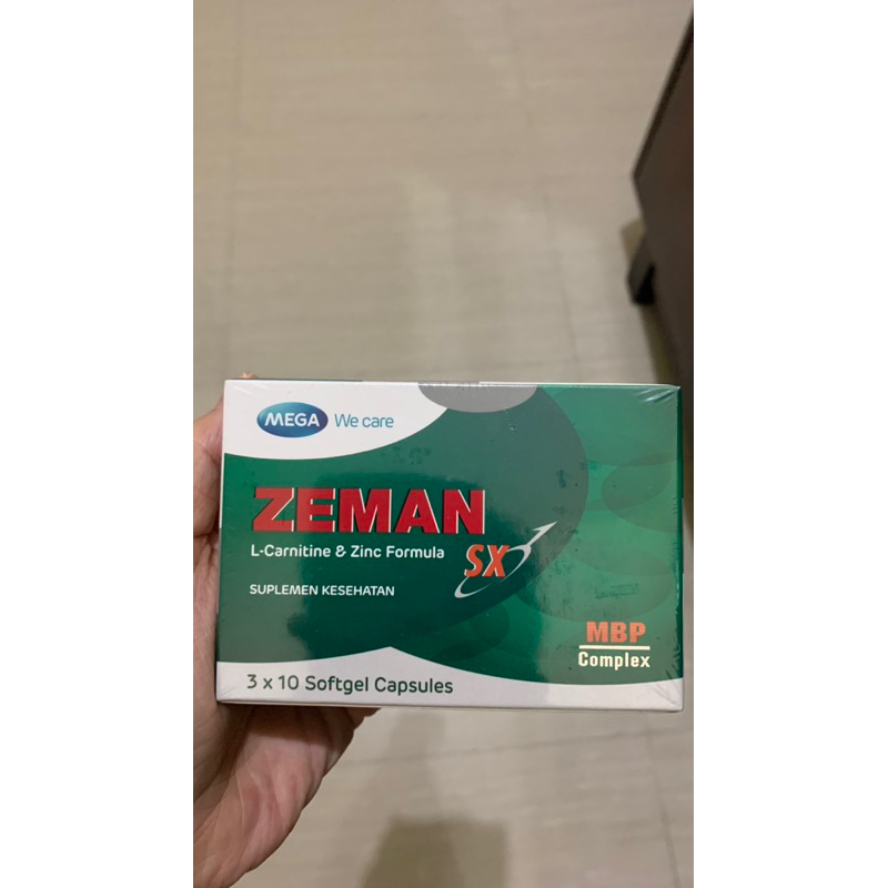 Jual Zeman SX box 30 kapsul NEW Expired Mei 2024 | Shopee Indonesia