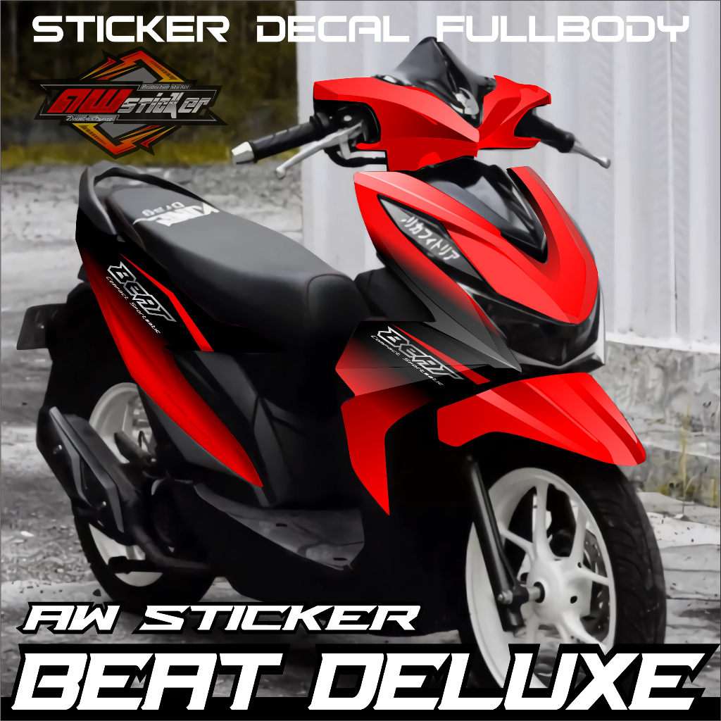 Jual Decal Sticker Honda Beat Deluxe Beat Street 2020 2021 2022 2023 ...