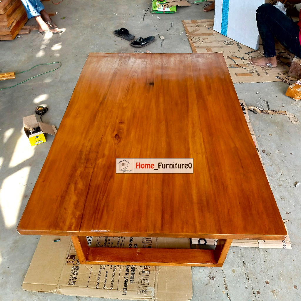 Jual Meja Laptop Dan Kaki Maja Kayu Full Finishing Original Kayu Mahoni ...