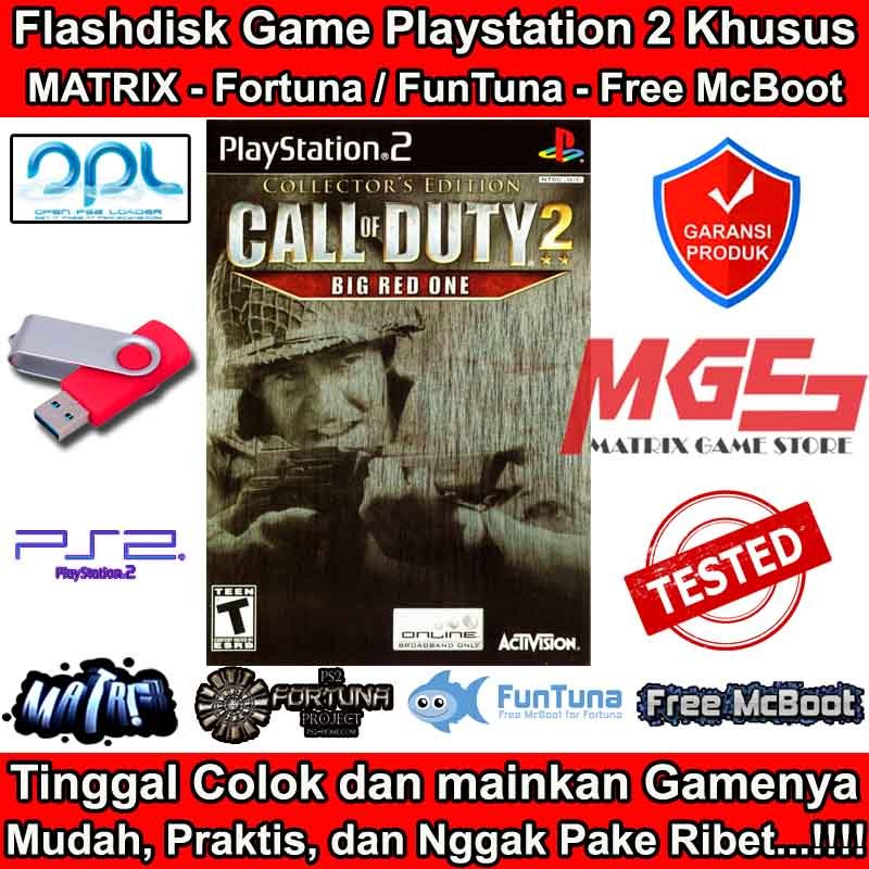 Jual Flashdisk Game PS2 Call of Duty 2 - Big Red One ( Collector's ...