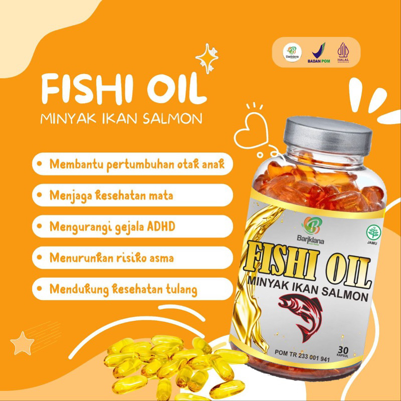 Jual Fishi Oil ( Minyak Ikan Salmon ) | Shopee Indonesia