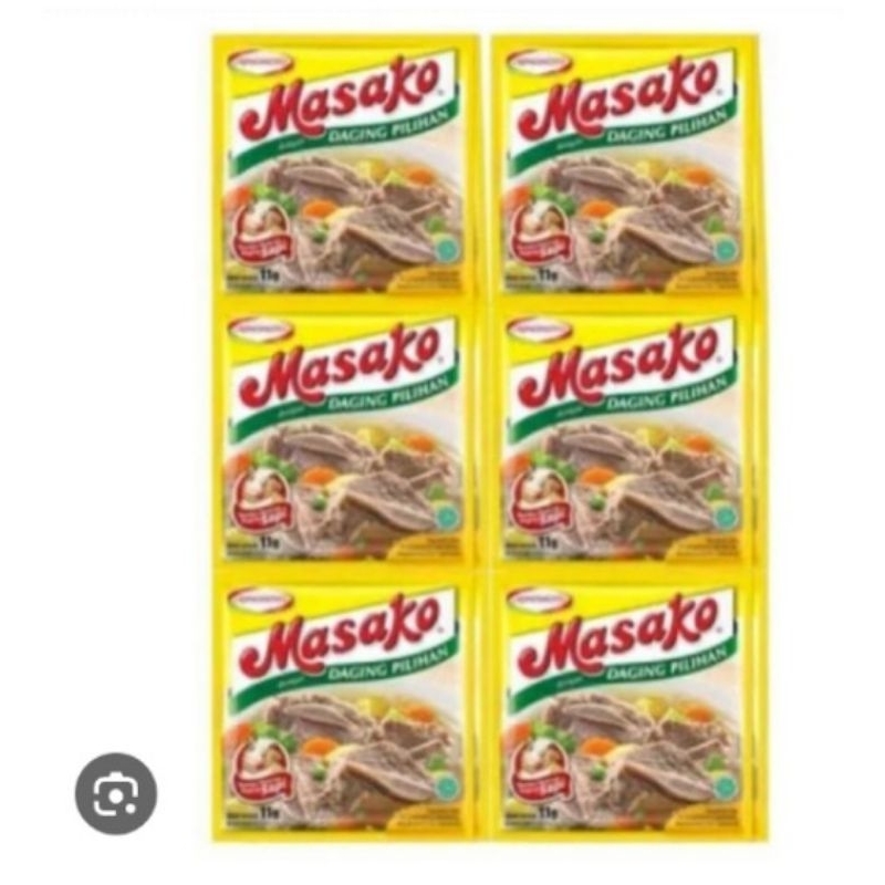 Jual Bumbu Masako sapi saset isi 12 pcs | Shopee Indonesia