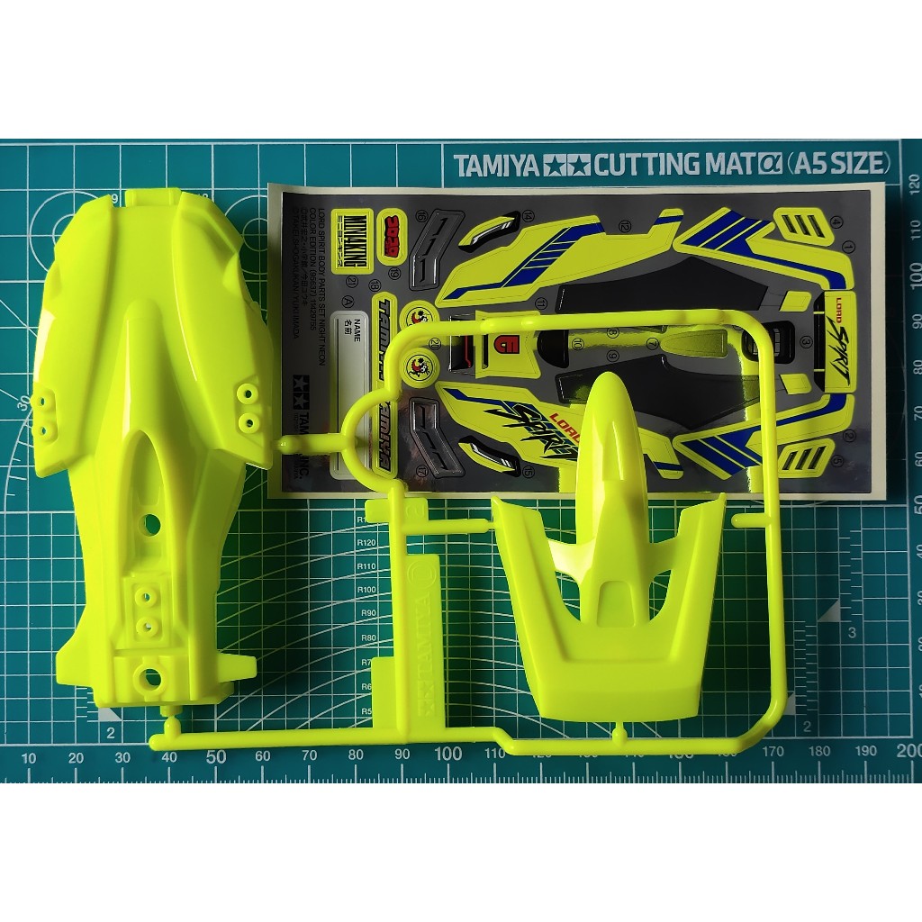 Jual Tamiya 95637 Lord Spirit Body Parts Set Night Neon Color Edition ...