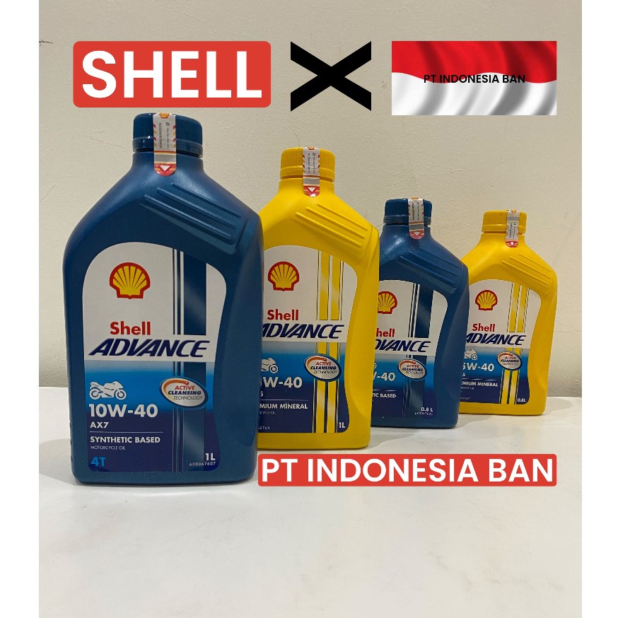 Jual OLI Shell Advance (AX5, AX7) 800ML 1L | Shopee Indonesia