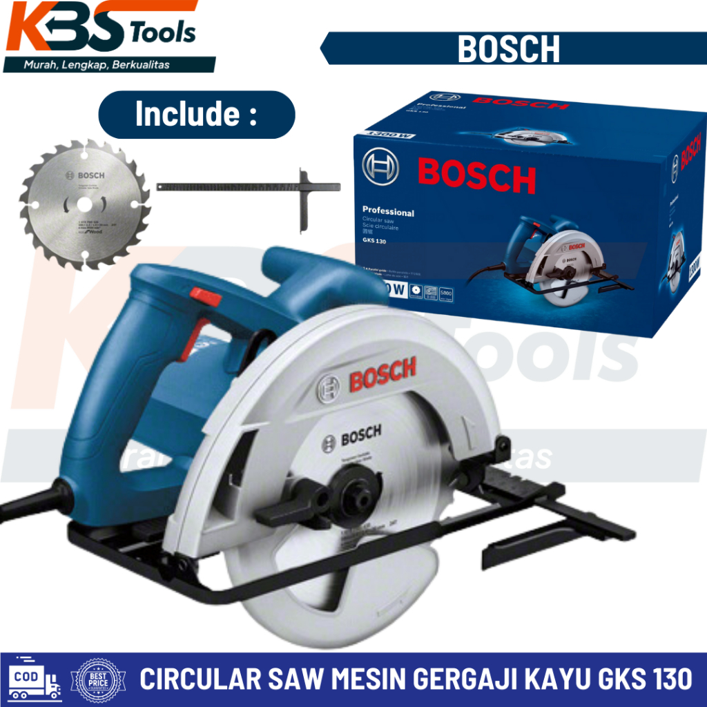 Jual Circular Saw Bosch Mesin Potong Gergaji Kayu Sirkel 7'' Inch GKS ...