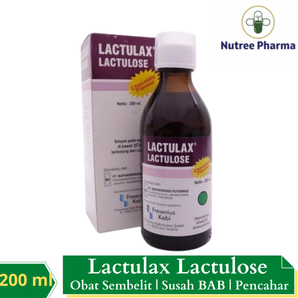 Jual ⚡MURAH & DIJAMIN ORI⚡ Lactulax Lactulose Syrup 200 ml | Laktulosa ...