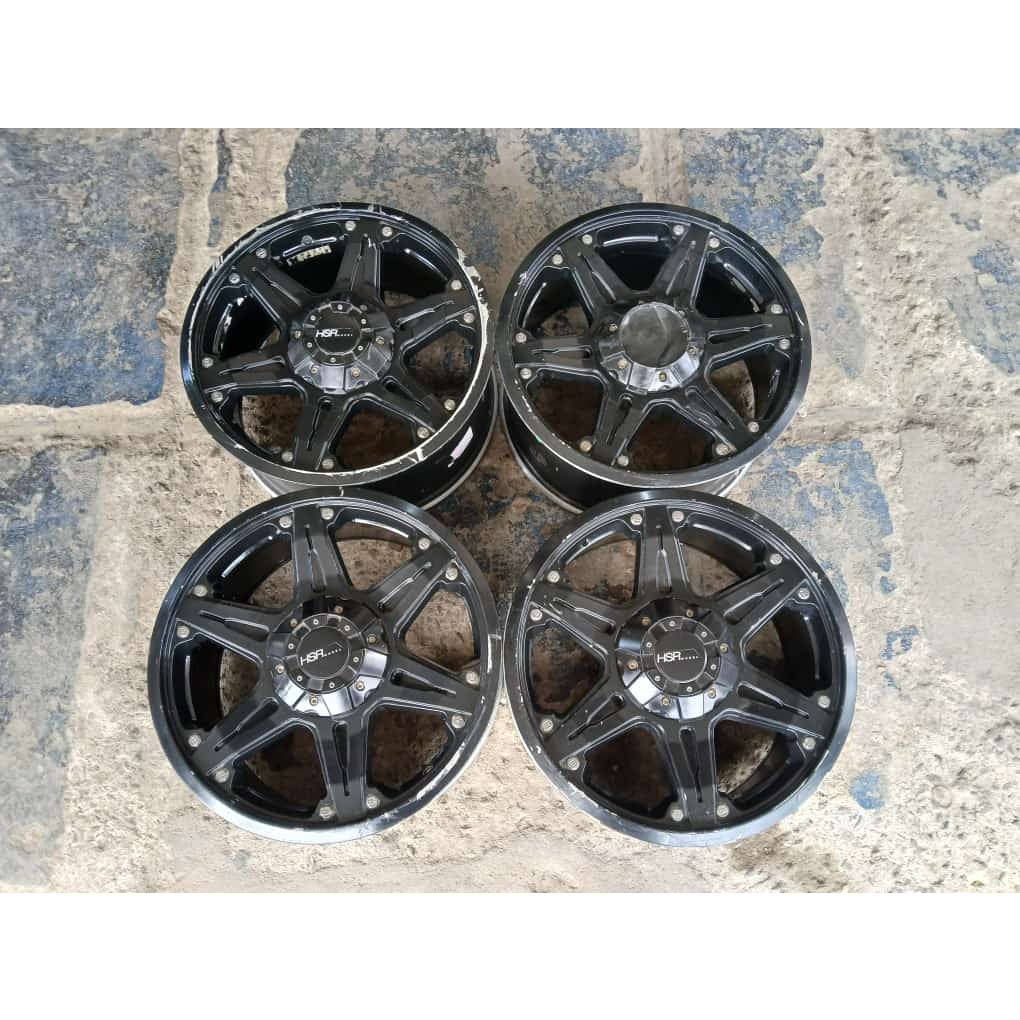 Jual Velg racing model offroad seken ring 18 lubang baut 5x114 velg ...